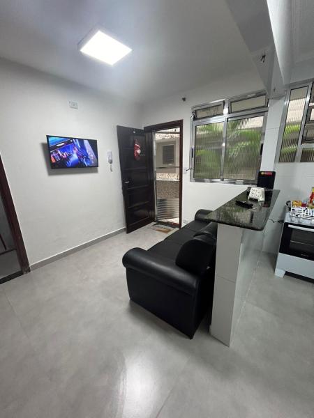 Apartamento 108 Condominio Serena A 150 Metros Da Praia - 1 Andar -Guilhermina - Praia Grande - Praia Grande