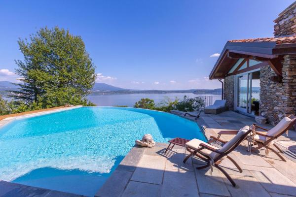 Paradis Relais Infinity Pool Lake View - Stresa