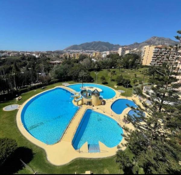Estudio Con Vistas Al Mar, Piscinas, Recepción 24 Hs - 베날마데나