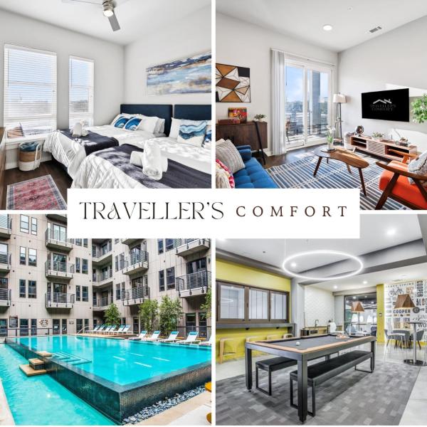 Downtown Fort Worth Luxe Retreat, Pool, Gym And Free Parking - North Side - Fort Worth