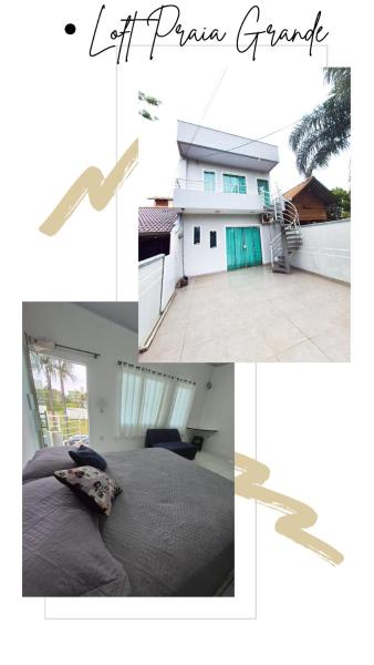 Loft Praia Grande - 200 M Do Mar - Penha