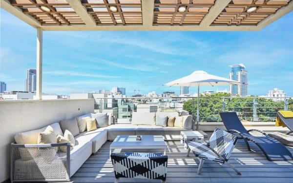 Luxury Beachfront Penthouse At Haari By Holyguest - Tel Aviv