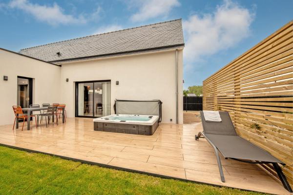 Maison Simone - Belle Maison Pour 6 Avec Jacuzzi - Finistère