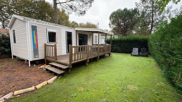 Mobil Home 220 Aménagé 2 Chambres La Teste Camping 4 Etoiles - Cap Ferret