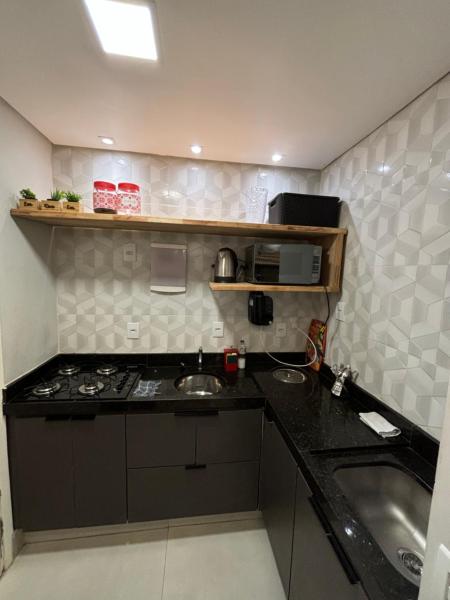 Kit Pé Na Areia - Praia Do Gonzaguinha - São Vicente - Wifi, Tv E Ar Condicionado - Santos