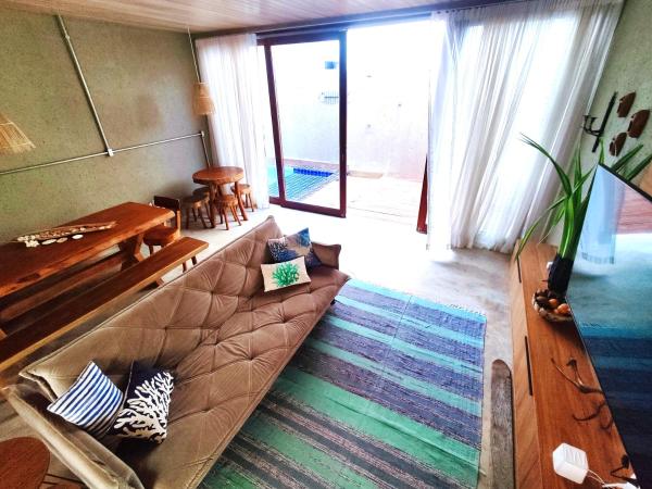 Casa Lah Milagres - 3 Suítes, Piscina Privativa - São Miguel dos Milagres