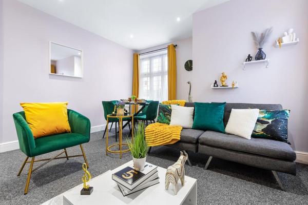 Stunning 2 Bedroom London Flat With King Bed-parking Available-sleeps 6- Perfect For Families, Contractors & Couples! - Barnet