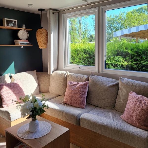 Mobil Home Gamme Luxe 6 Personnes Camping 5 éToiles - Saint-Georges-d'Oléron