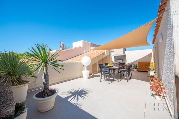 Magnifique Duplex Avec Terrasse Et Piscine - サン=トロペ