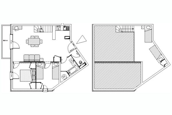 Résidence Le Clos Vanoise - 3 Pièces Mezzanine Spacieux Et Confortable. Mae-4311 - Bessans