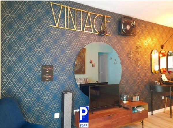 80s Loft Vintage 15' Málaga Airport Free Guest Parking - Alhaurín de la Torre