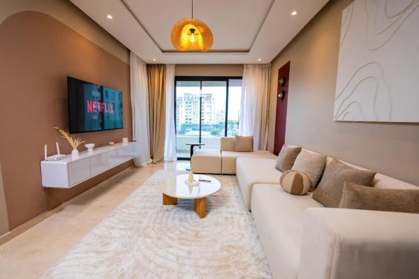 Prestigia Gem Spacious 3br Flat In Hay Riad - Rabat