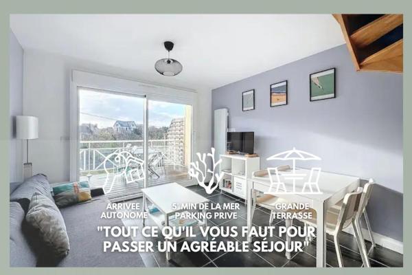 La Baie, Terrasse, Parking Privé, à 5min à Pieds De La Digue De Wimereux - Wimereux