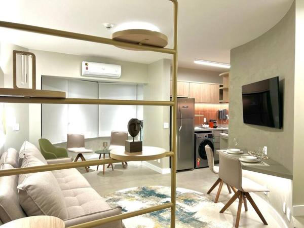 1002a - Rentaqui Flat Apartamento Diamond Blue New - 聖保羅