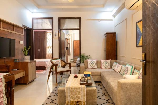 Rosa Stays- Lux 3bhk Home With Modern Comforts - Jaipur