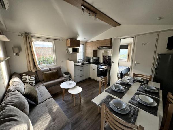 Mobile Home 168 Pour 6 Pers Camping Siblu Lac Des Rêves Perols - Carnon