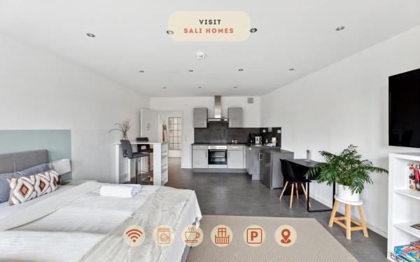 Salí Homes - Hz42 Charming Studio Apartment In Heart Of Bayreuth With Balcony - Bayreuth