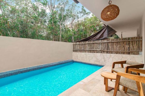 Great Located Apartment With Private Pool At Zama Towers Premium By Waves - Tulum
