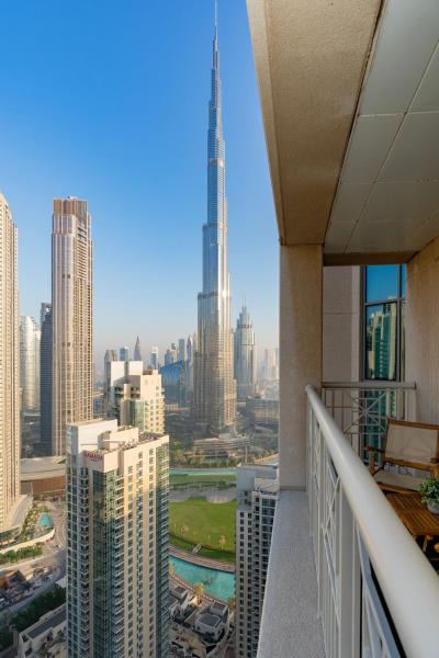 Luxury High Floor 1br With Full Burj Khalifa View By Auberge - Dubaï