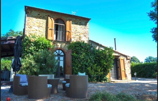 Il Falco - Rustico-villa Mit Privatem Pool In Alleinlage - Gavorrano