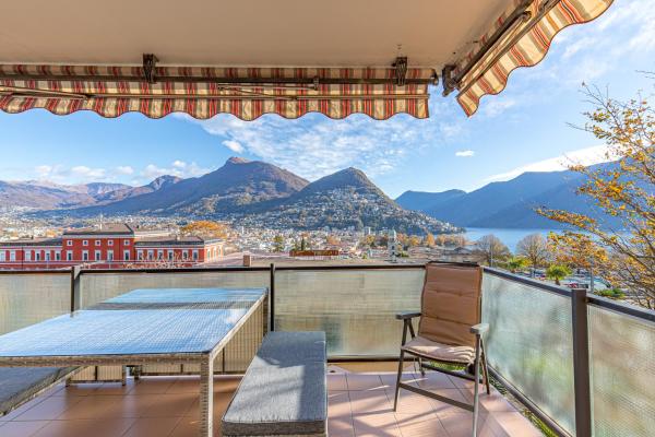 Imperial Of Lugano 4 With A Lake View Behind The Station And 10 Min From The Lake - Lugano