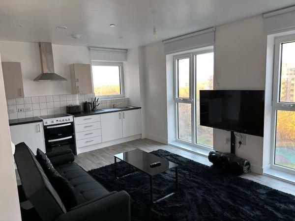 Modern Apartment With Balcony In London - Woolwich