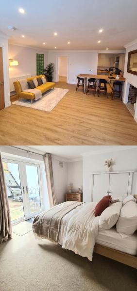 Luxury, Spacious 3 Bedroom, Beachfront Apt With Parking & Courtyard - Shoreside - Broadstairs