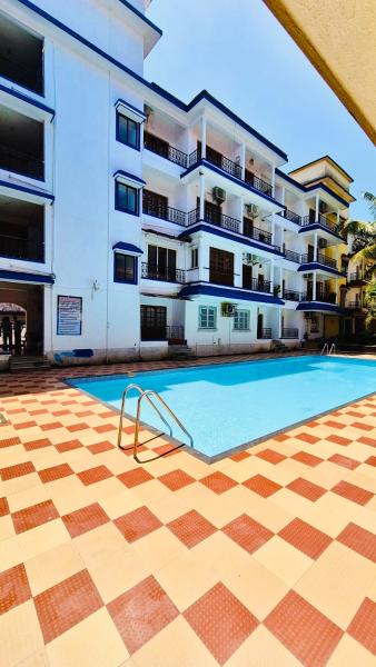 2bhk Flat 1bathroom Candolim - Goa