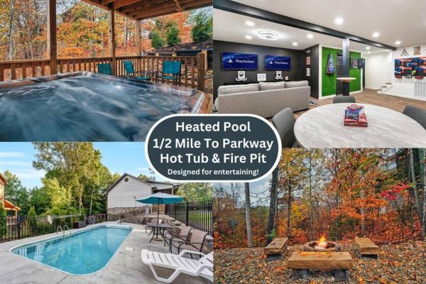 Entertainment - Outdoor Pool - 1 Mile To Parkway! - Pigeon Forge, TN