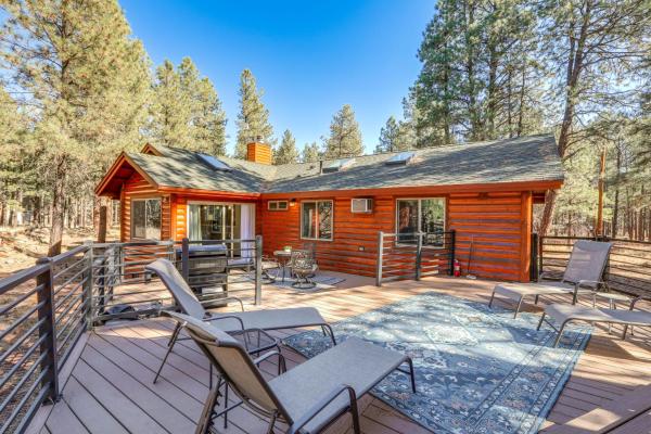Furnished Gazebo W/ View: Rustic Williams Retreat! - Parks, AZ