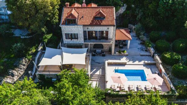 Luxury Beachfront Villa Dubrovnik Oasis With Private Pool By The Beach In Dubrovnik - Dubrovnik