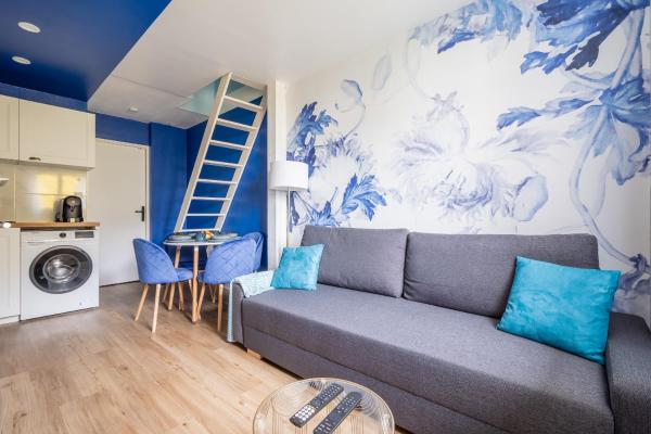 East-blue Duplex Athypique 4 Pers - Disneyland Paris 15min - Parking Privatif - Chanteloup-en-Brie