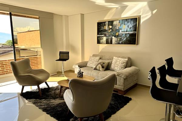 Moderno Apt. Balcón Con Vista, Rápido Wifi Y Ac - Sabaneta