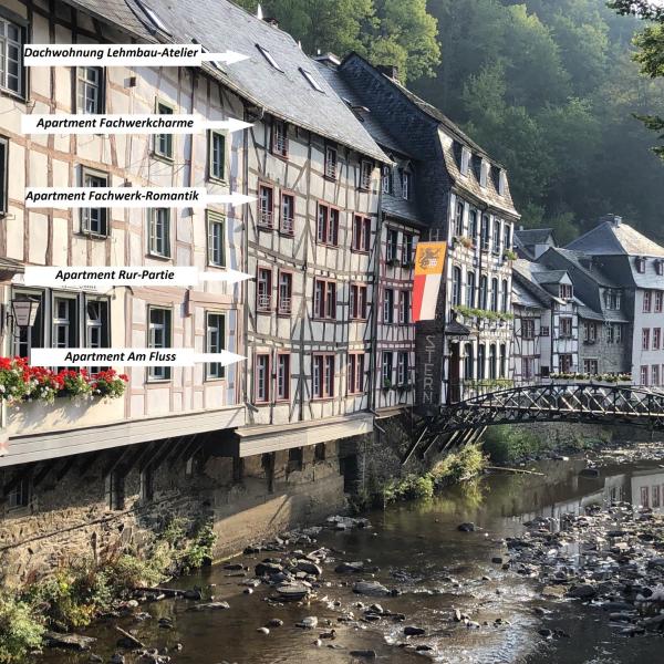 Haus An Der Rur - 5 Apartments Mitten In Monschau - Monschau