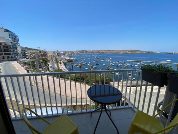 St Paul's Bay Sunset View Apartment - Cosy 2 Bed Apartment No 1 - Malte