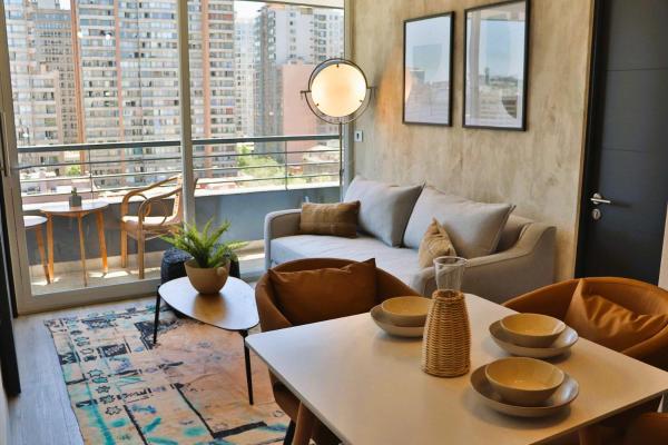 Hom I Depto Centrico 2d2b 3pax Santiago - Santiago