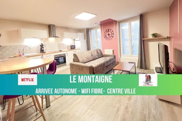Le Montaigne - Wifi Fibre- Coeur Du Centre Ville-property Rental Nm - Boulazac