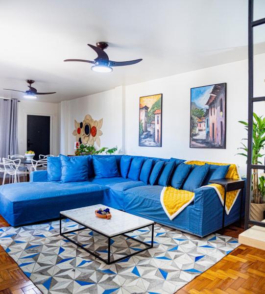 Copacabana Todo Reformado, 3 Quartos, 2 Banheiros, Varanda, 6 Camas, No Posto 6, Próximo Arpoador E Ipanema Pauloangerami Rp144 - Ipanema