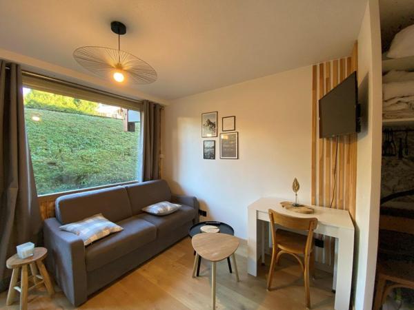 Studio Rénové 4 Pers. Avec Terrasse Et Parking, Crest-voland - Fr-1-733-159 - Areches Beaufort