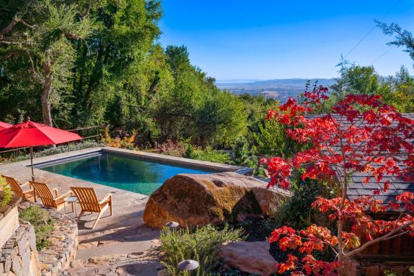 Spectacular Stone Pool/spa With Views; Near Plaza - Sonoma, CA