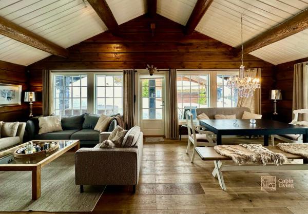 Large Family Cabin In Hafjell Ski In-out, Bbq, Terrace And Fireplace - Norway