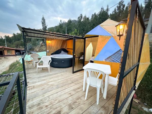 Glamping Colina Campestre Domo - 桑坦德省