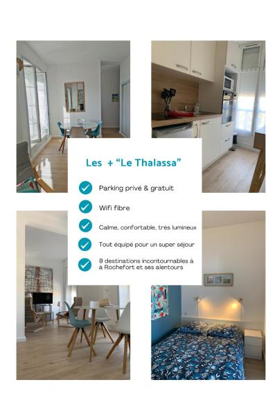 "Le Thalassa" Hyper Centre Rochefort Classé 2 éToiles - Rochefort, France