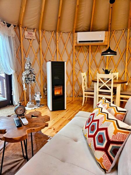 Jurta Na Wypasie - Luksusowy Namiot Z Widokiem Na Góry - Jacuzzi, Sauna, Split Ac, Private, Star View - Zakopane