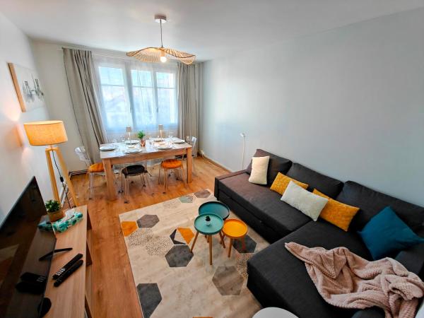 Spacieux T4 Vue Sur Les Alpes - Gare de Grenoble