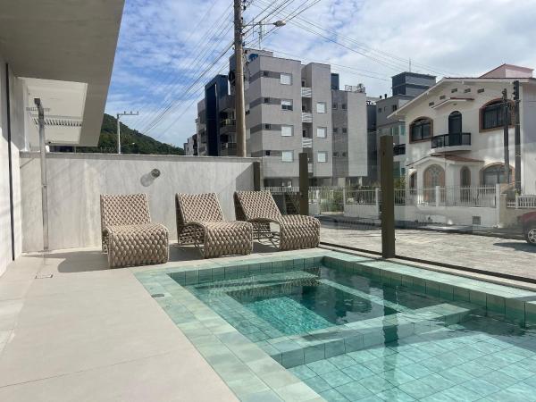 Piscina No Condominio! Apto Em Palmas Oj05i - Governador Celso Ramos
