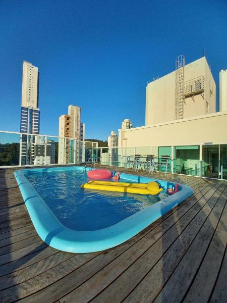 Qe01- Studio| Jacuzzi Aquecida| Piscina| Churrasq. - Balneário Camboriú