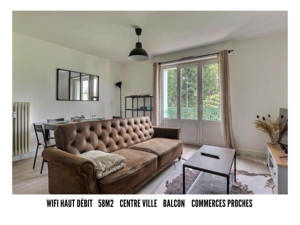 Le Dugois Centre-ville Belfort à 2 Pas De La Gare - T3 - 4 Couchages - Ibis Belfort Danjoutin