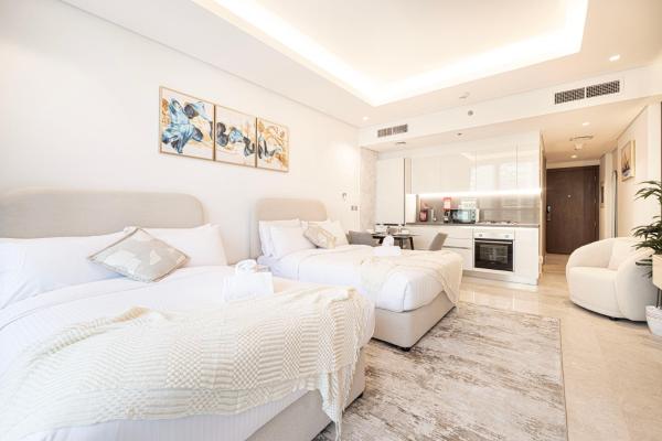 Outstanding New Studio With 2 Double Beds,in Downtown - Dubái