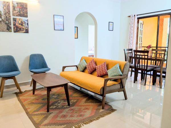2bhk Apartment With Pool Candolim | Casa Stay - Goa